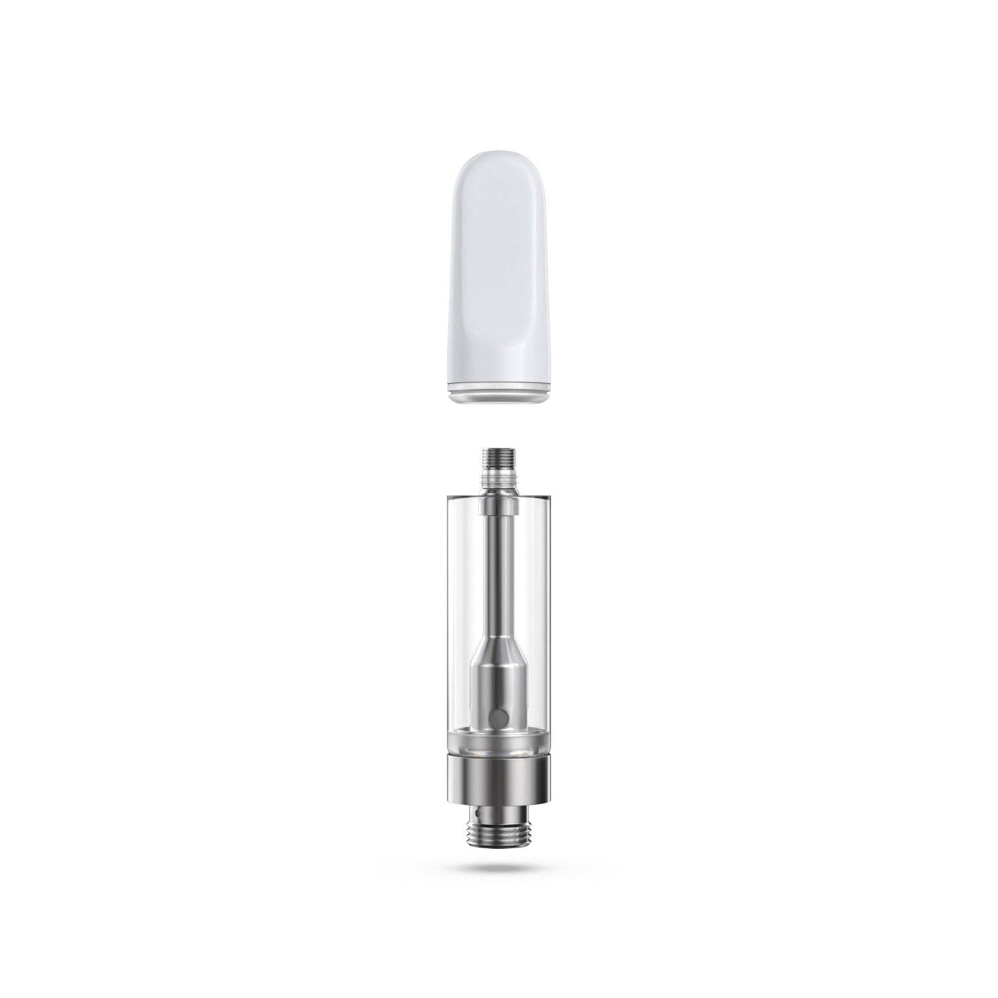 Ceramic Cell Cartridge 1ml - White Mouthpiece — CheapCarts